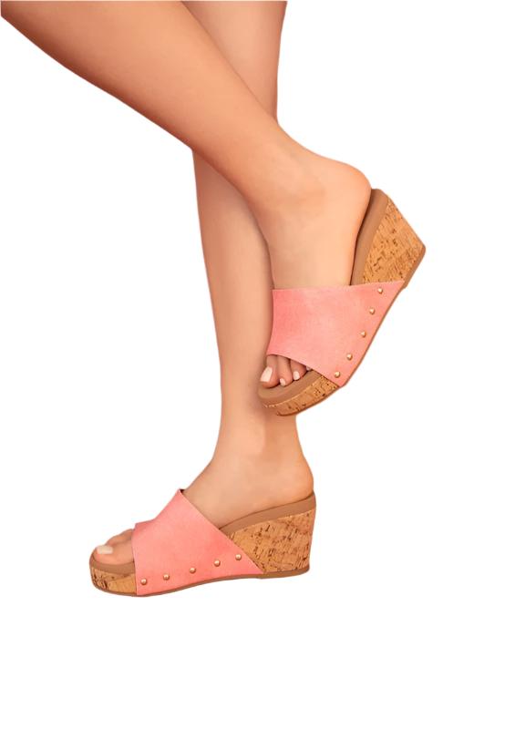 TEEK- BLAIR WEDGE SANDALS