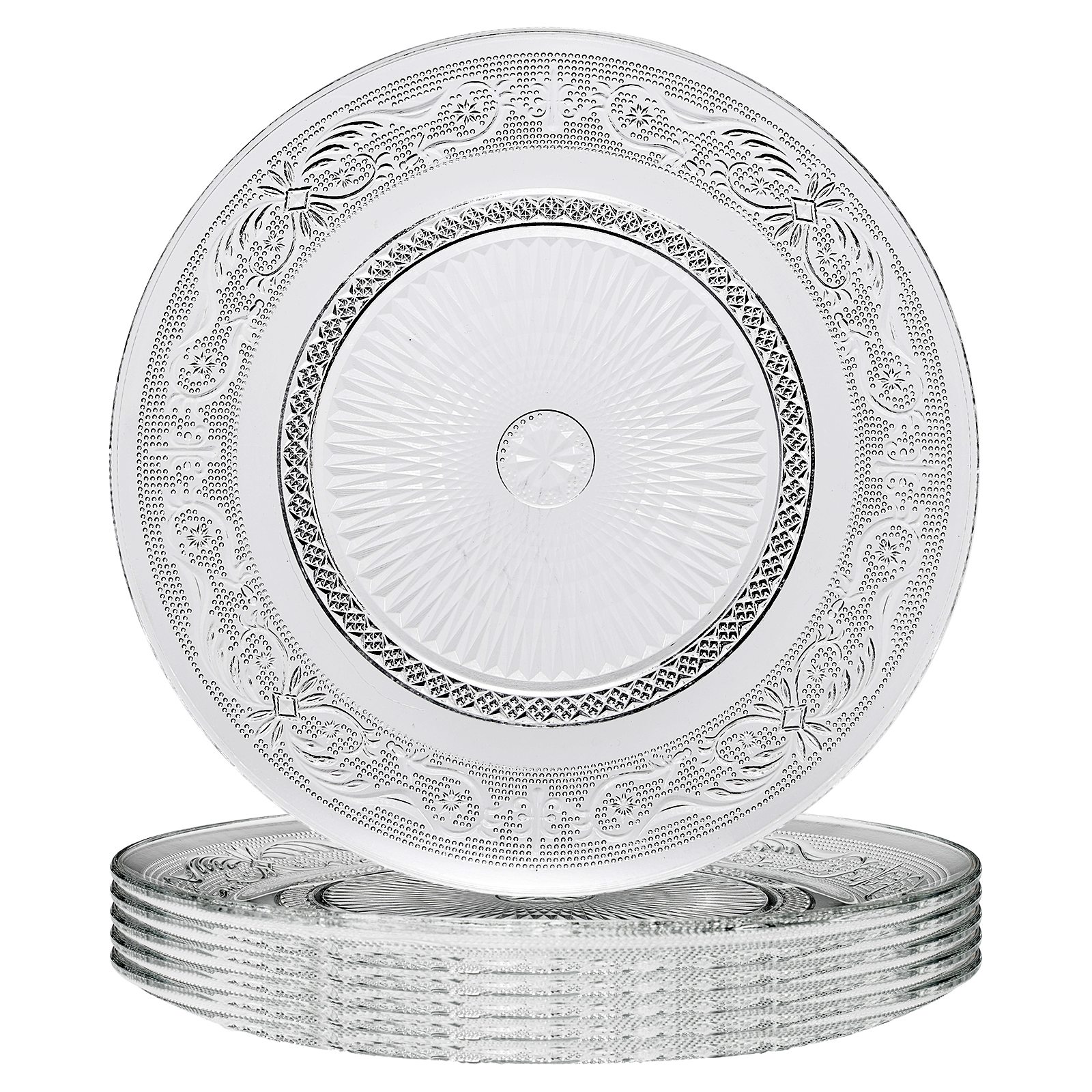 TEEK - Classica Vintage Glass Plate Set - TEEK